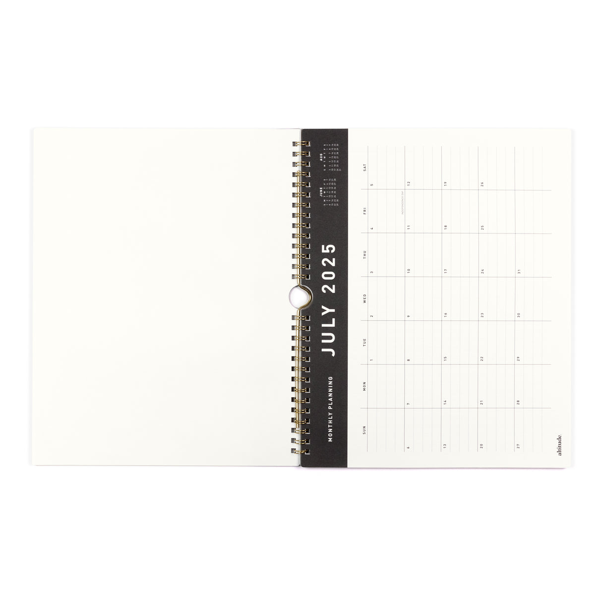 2025-2026 Academic Year Monthly Wall Calendar 8.75"x11" Black and Whit ...